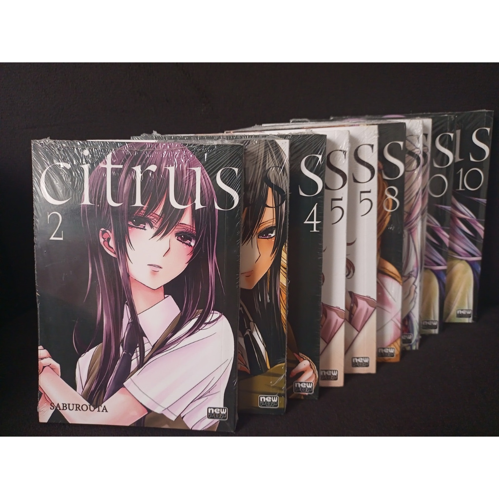 Mangás: Citrus (volumes : 02,03,04,05,08,09 e 10 | Shopee Brasil
