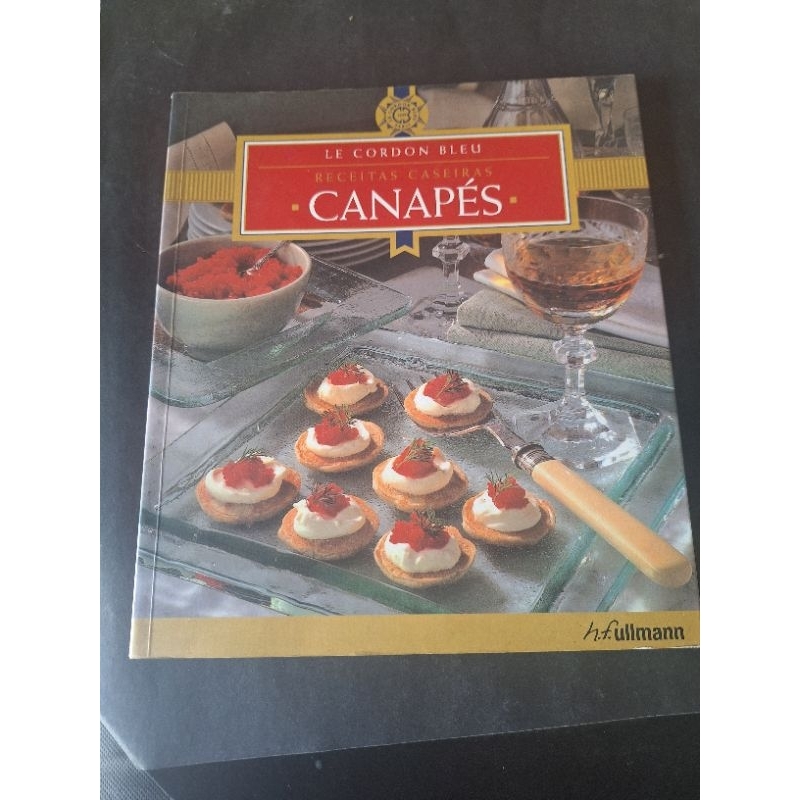 Receitas Caseiras - Canapés | Shopee Brasil