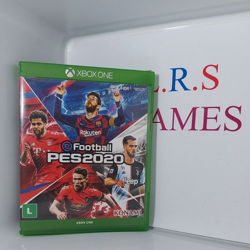 E FOOTBALL PES 2020 XBOX ONE JOGO 100% ORIGINAL. | Shopee Brasil