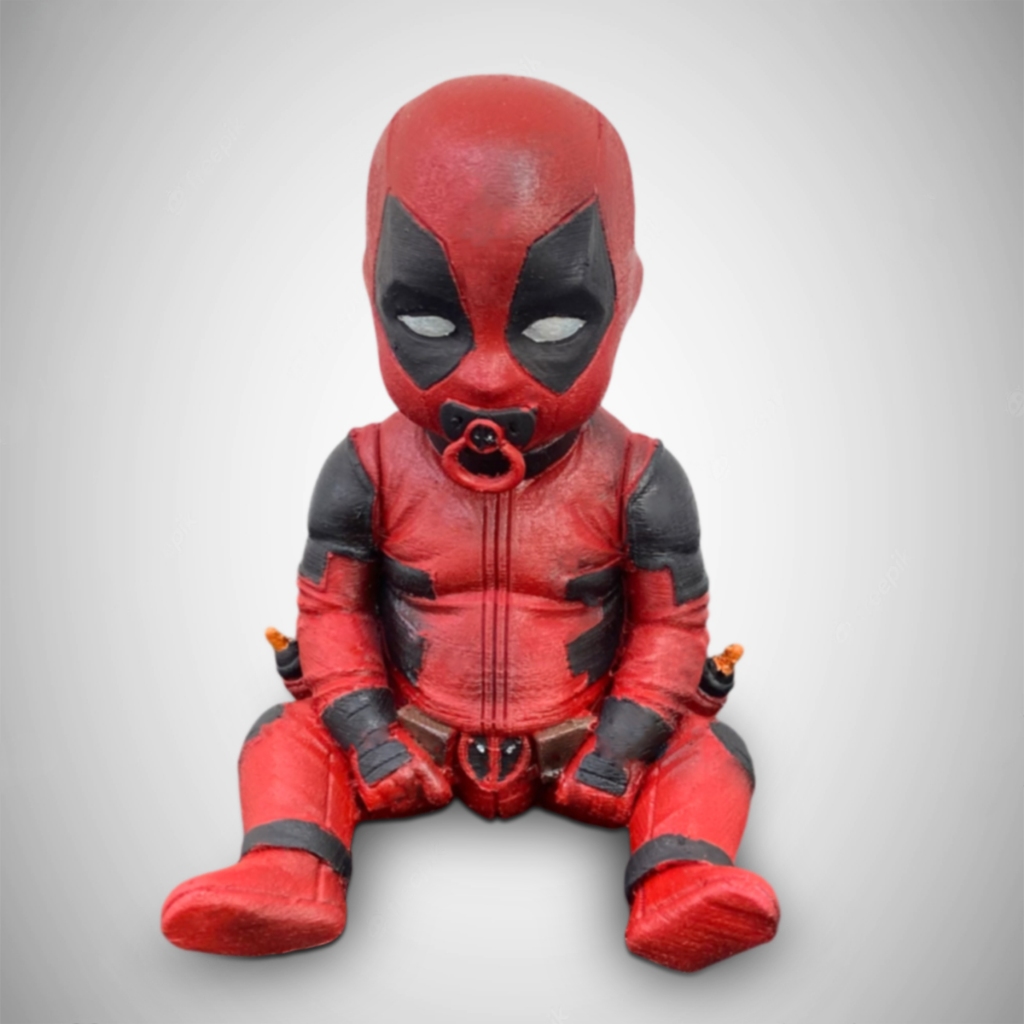 Baby Deadpool Bebê Boneco Action Figure Marvel Figura Ação | Shopee Brasil