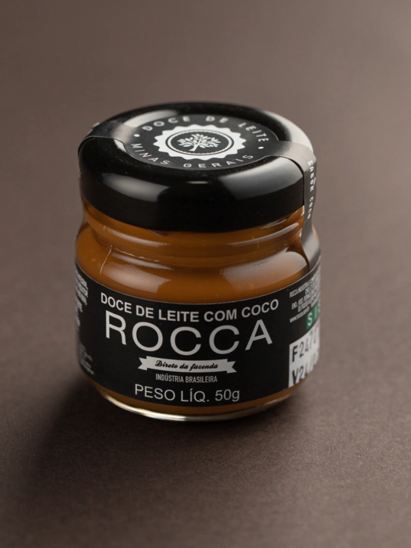 Doce de Leite com Coco Rocca 50g | Shopee Brasil