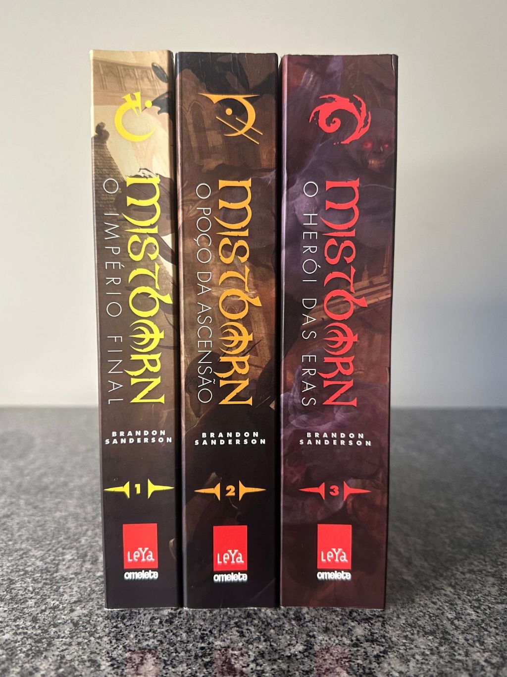 Livros Coleção Mistborn Nascidos da Bruma - Volumes 1 a 3 - O Império ...