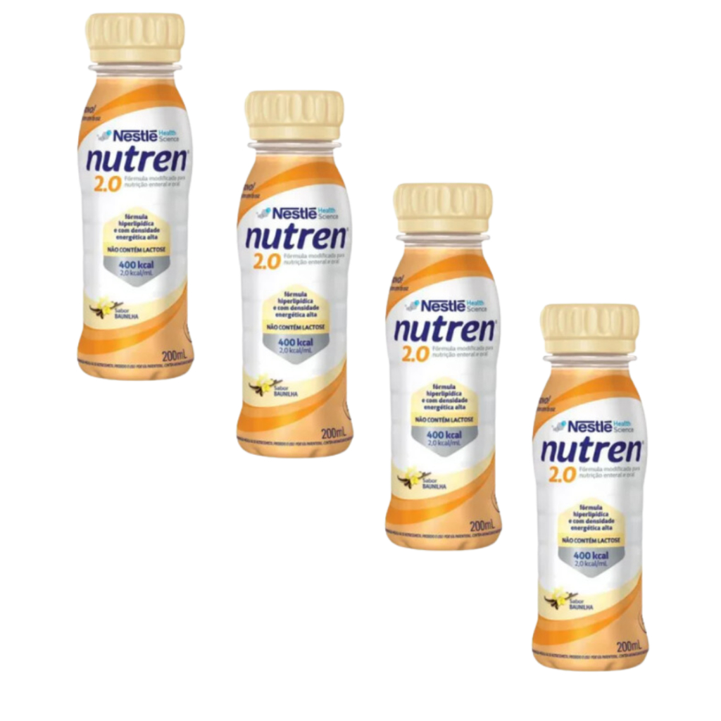 Suplemento Nestlé Nutren 2.0 200Ml Hipercalórico 4 unidades | Shopee Brasil