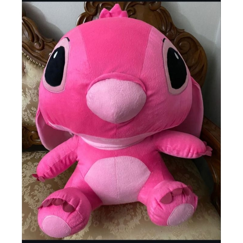 ANGEL stitch Rosa Gigante 80 cm Pelúcia | Shopee Brasil