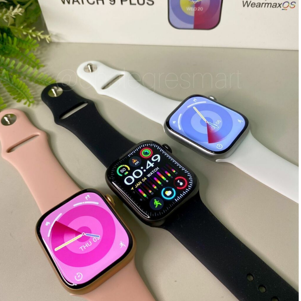 Smartwatch W99+ Tela Amoled IWO Watch10 Bluetooth De 1,95 Polegadas ...