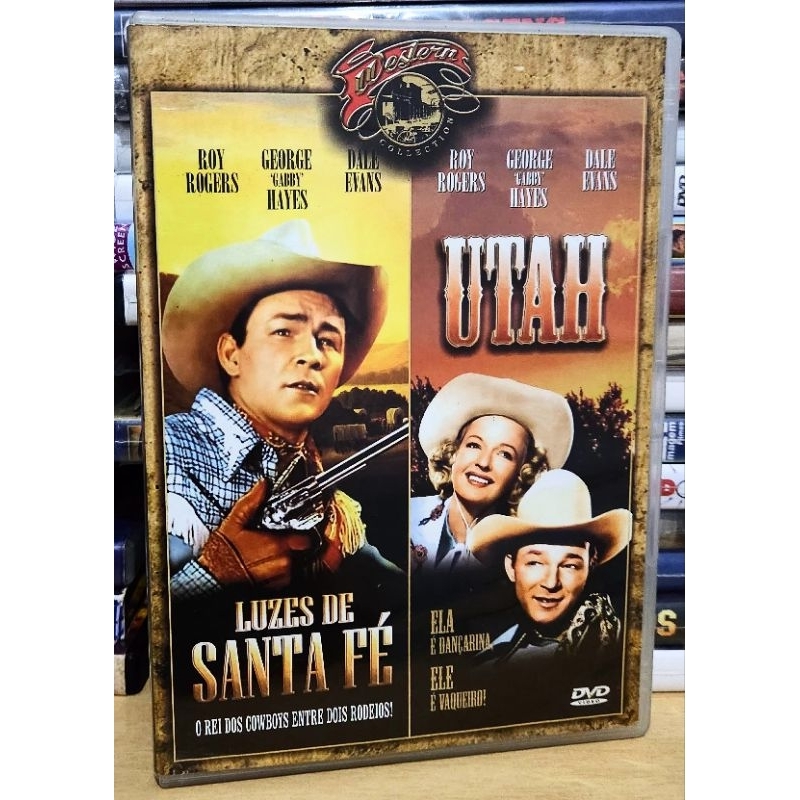 DVD Luzes De Santa Fé + Utah - Roy Rogers (Original Seminovo) | Shopee ...