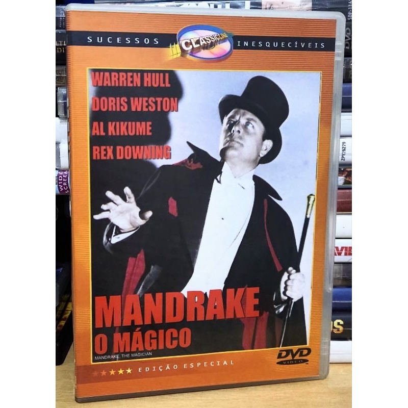 DVD Mandrake O Mágico (Original Seminovo) | Shopee Brasil