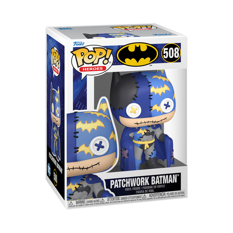 Funko Pop Patchwork Batman 508 DC Batman | Shopee Brasil