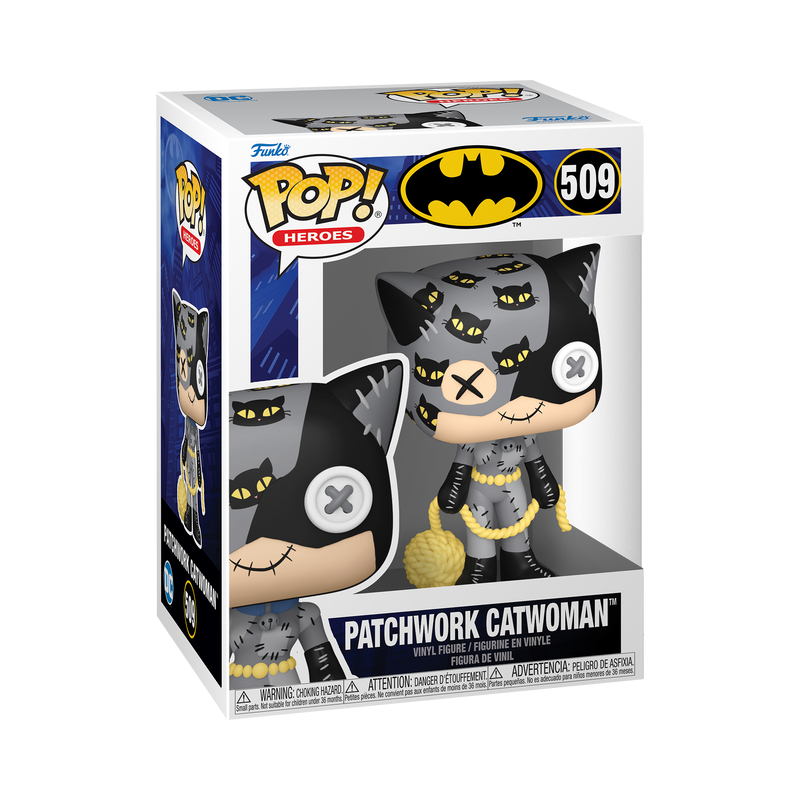 Funko Pop Patchwork Catwoman 509 DC Batman | Shopee Brasil