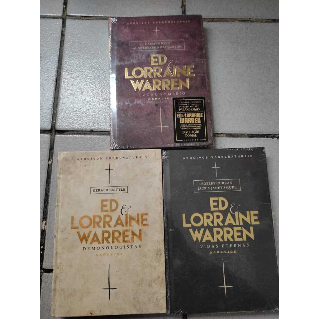 Livros Ed & Lorraine Warren | Shopee Brasil