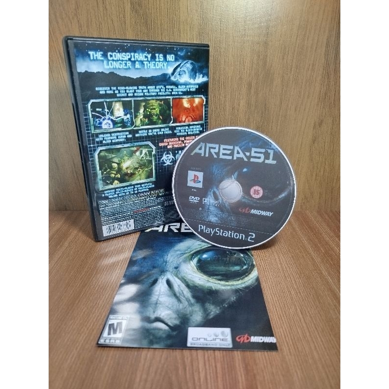 Jogo Area 51 Playstation 2