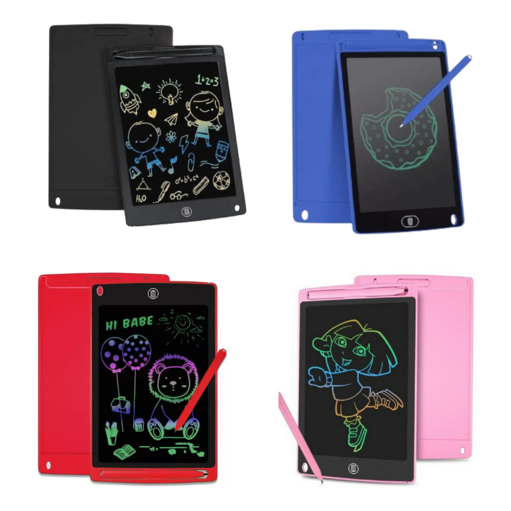 KIT LOUSA TABLET MAGICA DIGITAL PORTÁTIL 8,5 POLEGADAS LCD | Shopee Brasil