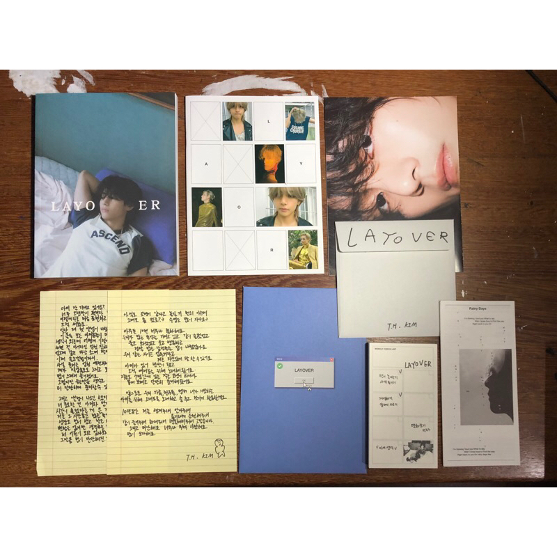BTS Layover Album V Incompleto | Shopee Brasil