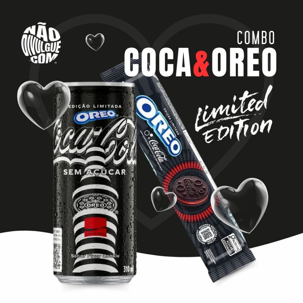 Oreo e Coca Cola Edição Limitada - Collab Coca Cola e Oreo | Shopee Brasil