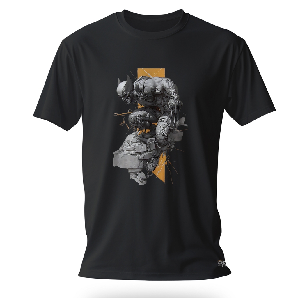 CAMISA PLUS SIZE WOLVERINE G1 G2 G3 CAMISETAS MASCULINAS. | Shopee Brasil