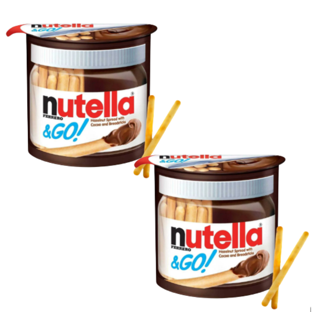 Kit 2 Unidades - Palitinhos Nutella & Go 52g/cada - Importado Alemanha | Shopee Brasil