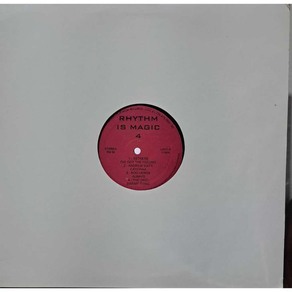 Disco de Vinil LP Rhythm is Magic 4 | Shopee Brasil