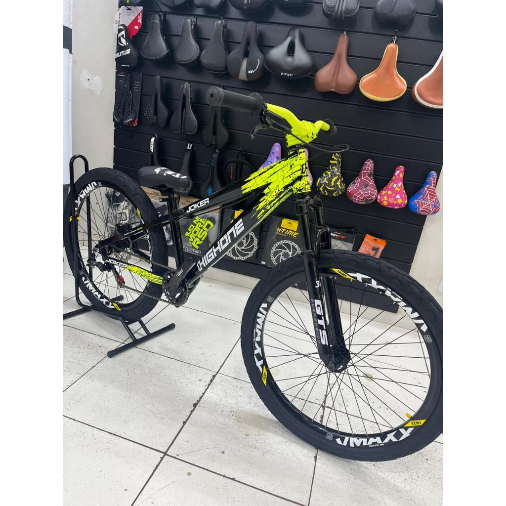 BICICLETA ARO 26 MARCA HIGH ONE MODELO FREERIDE | Shopee Brasil