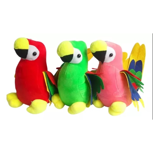 Arara Brinquedo de Pelúcia com Ventosa - Perfeito para Bebês e Crianças ...