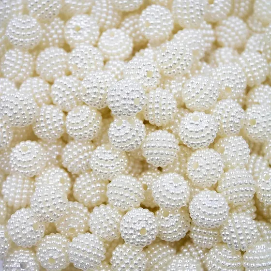 100 perolas ( CRAQUELADA ) 10 mm ( COR PEROLA ) | Shopee Brasil