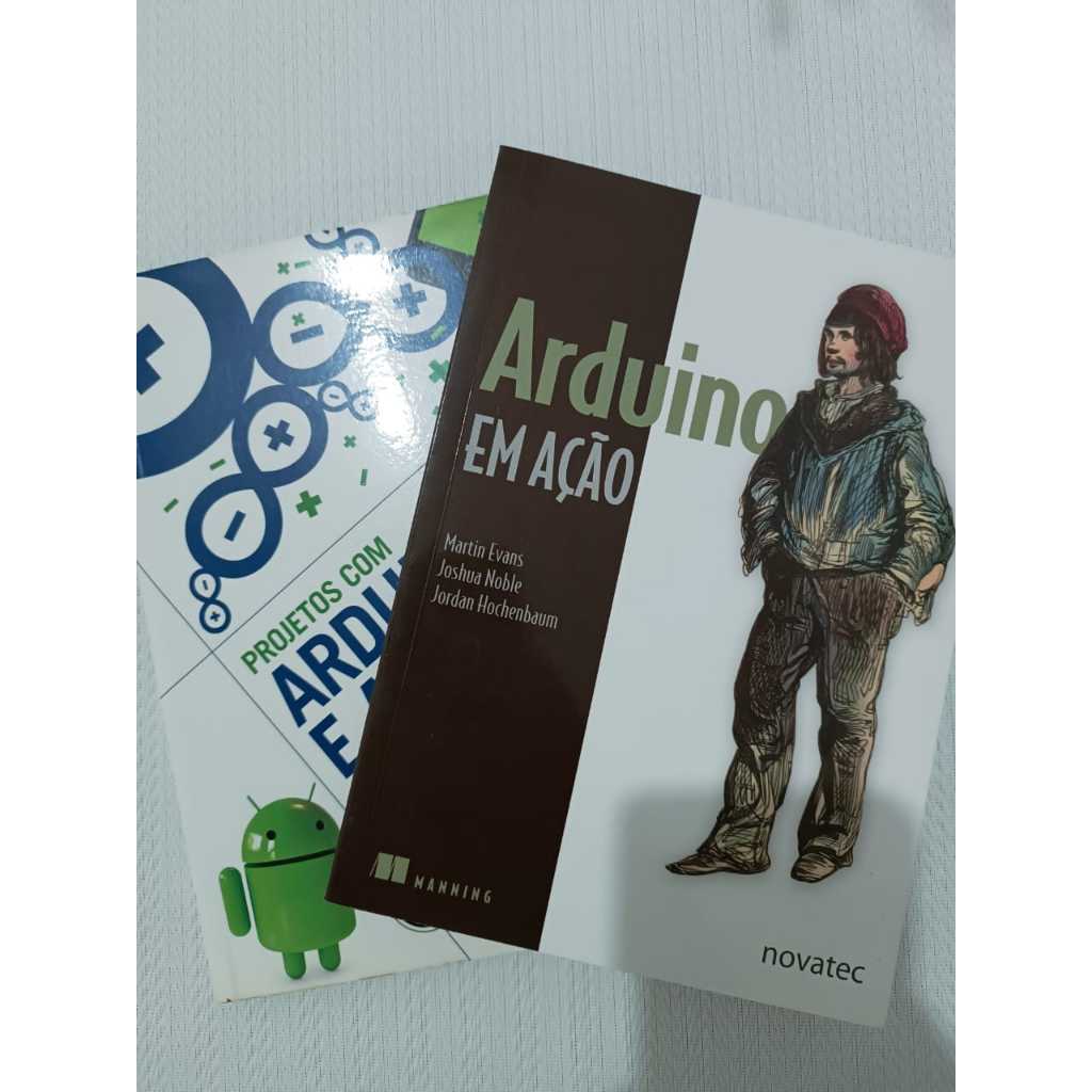 Box Livros Projetos com Arduino e Android / Arduino em Ação | Shopee Brasil