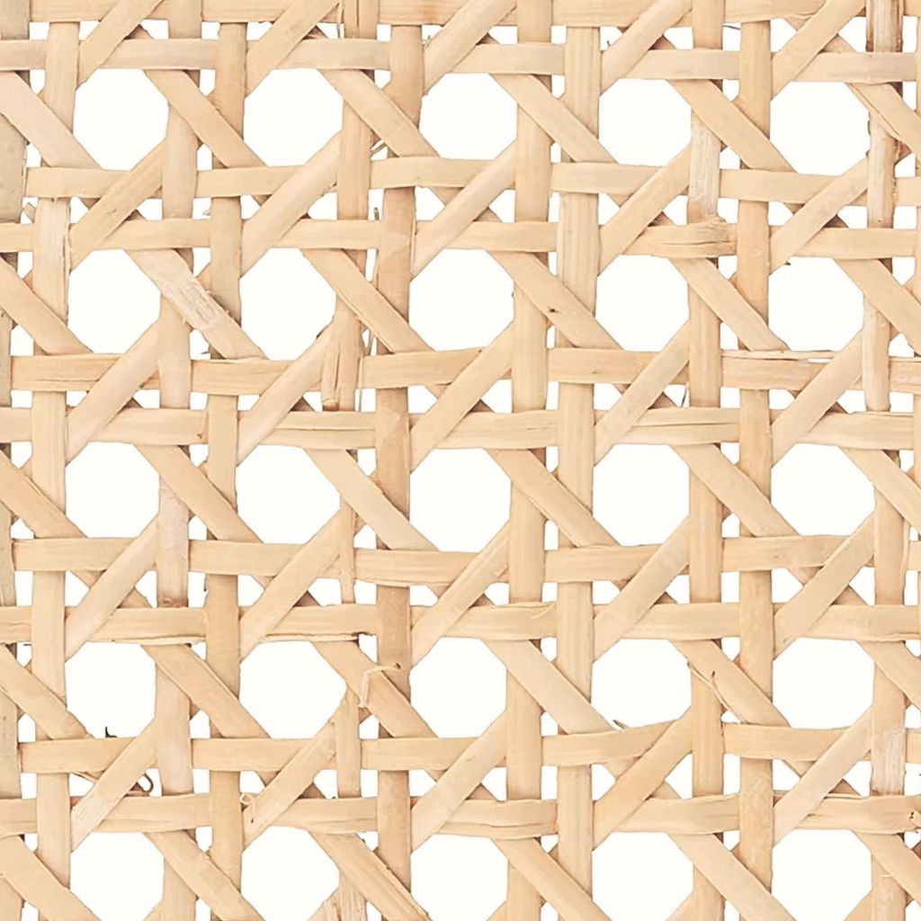 Palhinha Indiana Rattan Sextavada Tela Natural Palha da Índia Artesanal ...