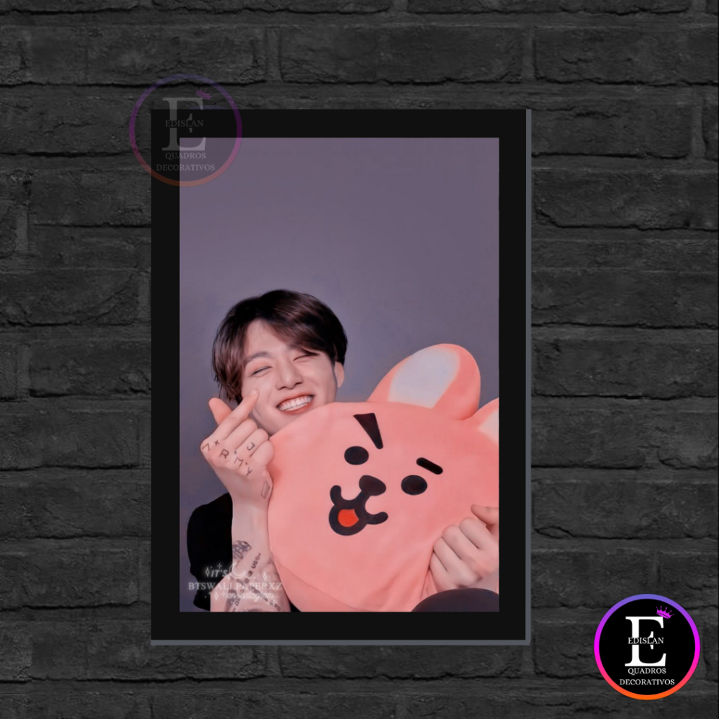 John Cook BTS - Quadro Placa Decorativa mdf 20x28,5cm mdf 3mm | Shopee ...