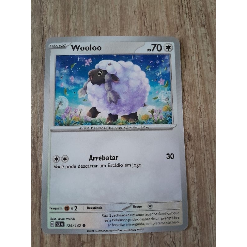 Carta Pokemon Wooloo Original NM | Shopee Brasil