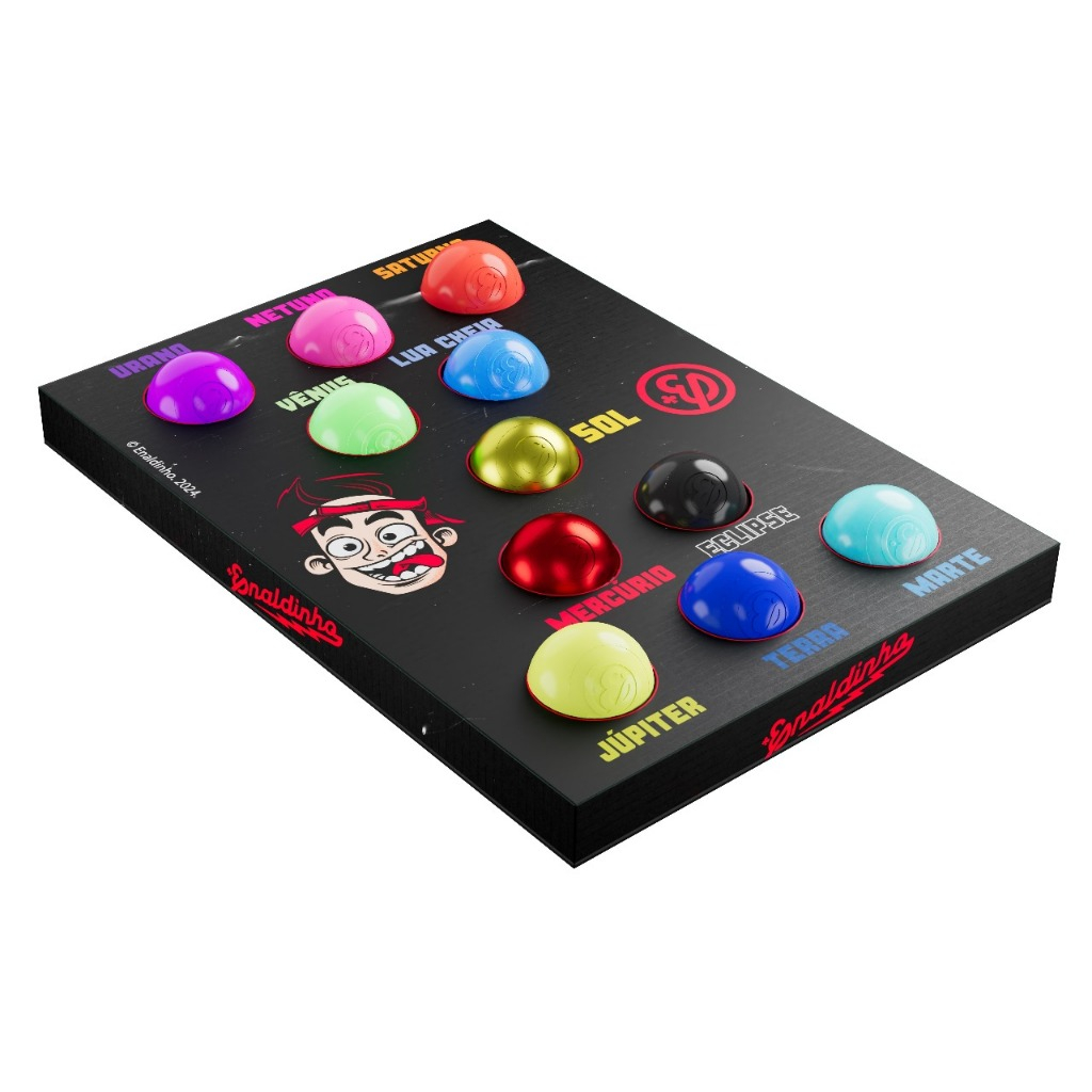 Slime Gelástica do Enaldinho com Bolinha Surpresa - 6 unidades | Shopee ...