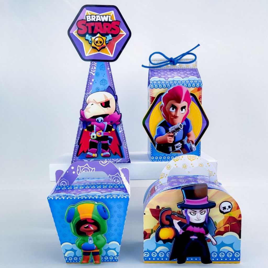 KIT PERSONALIZADO * Brawl Stars * | Shopee Brasil