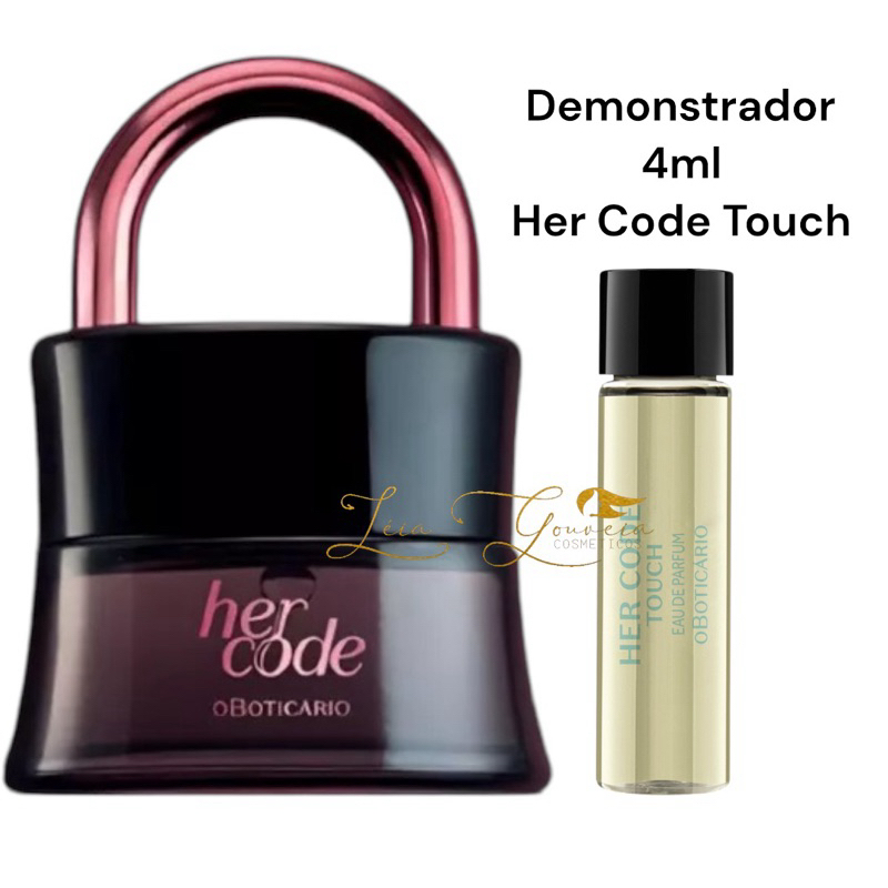 Perfume para conhecer a fragrância do novo Her code touch no flaconete ...