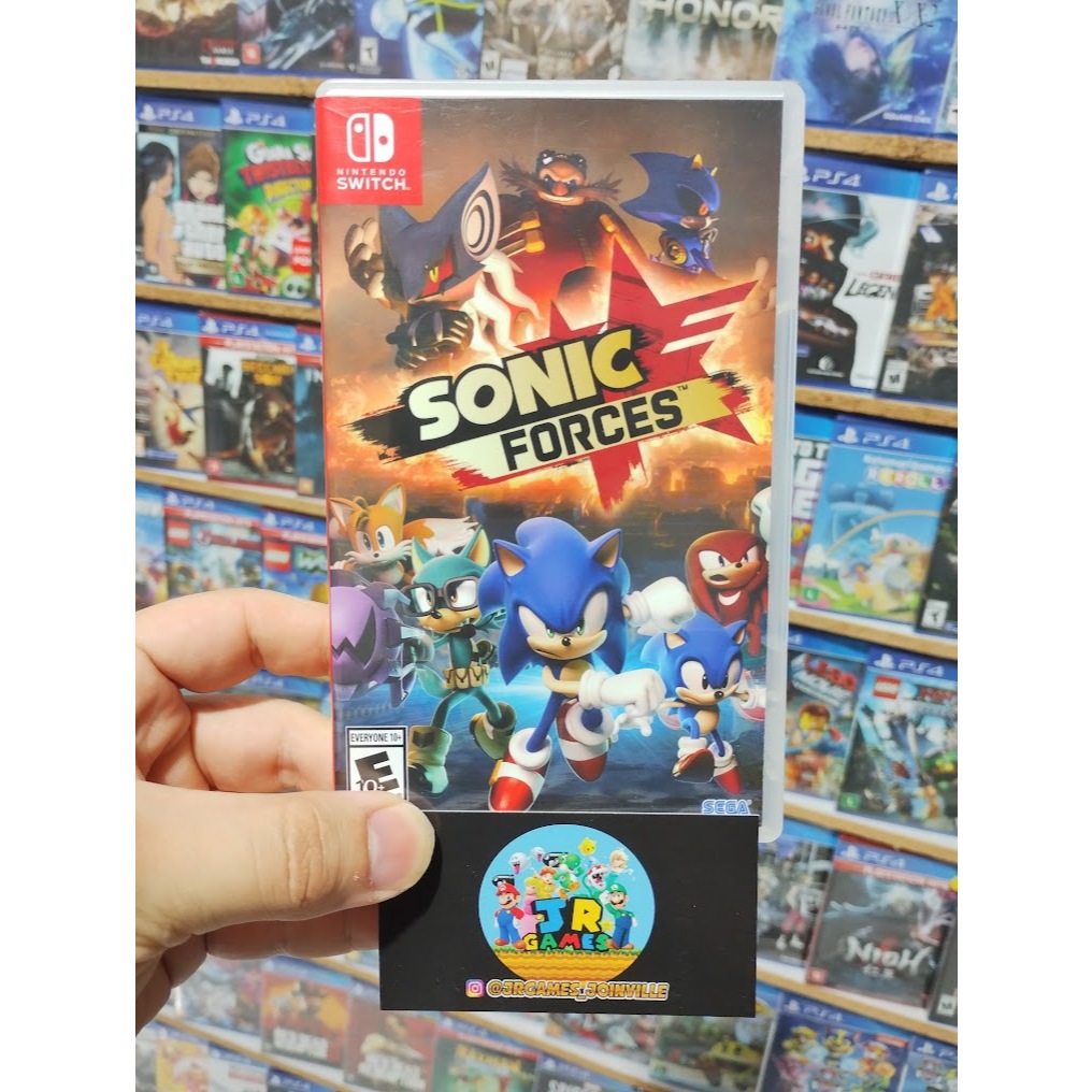 Sonic Forces - Nintendo Switch - Fisico - Usado | Shopee Brasil