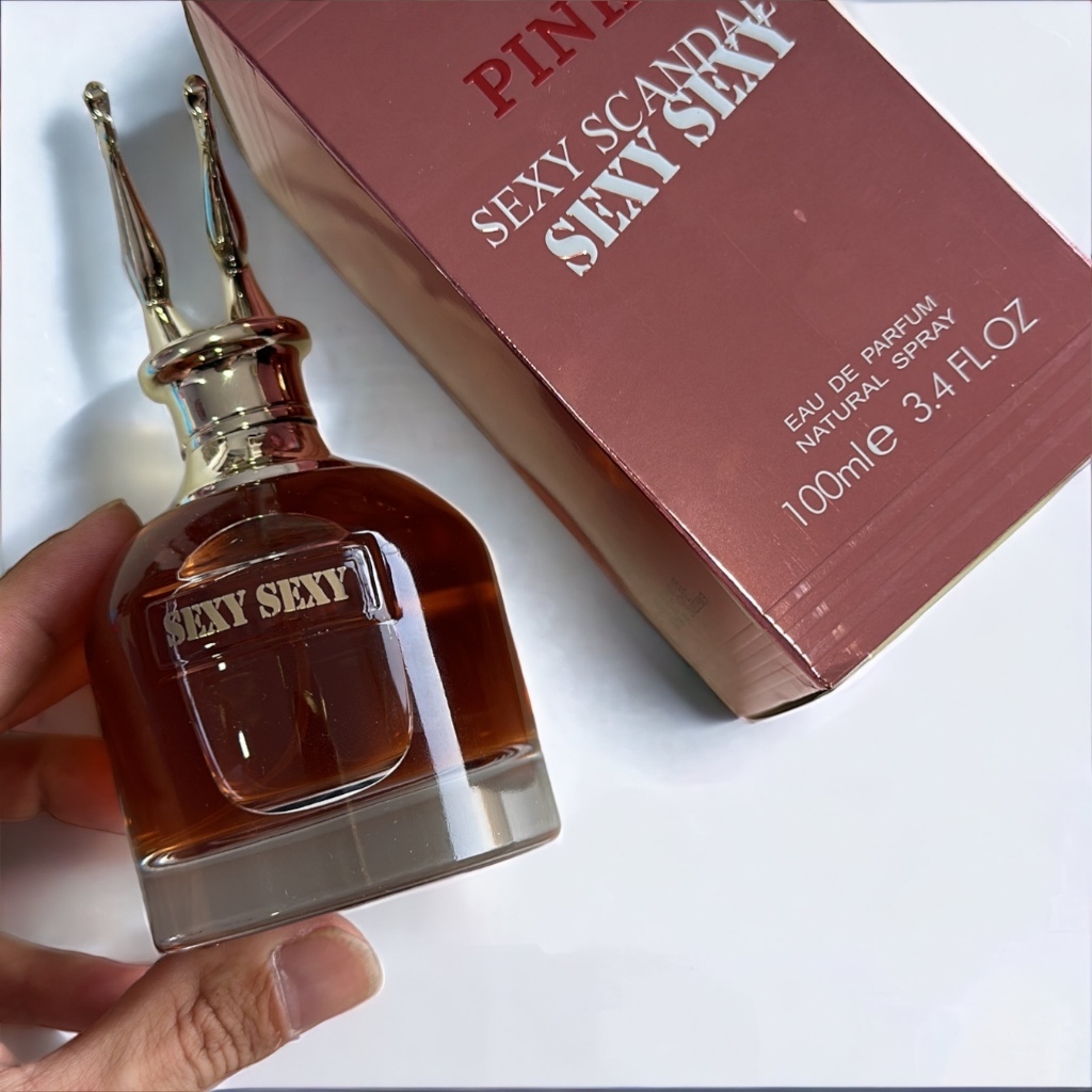 Kit Scandal Feminino (Perfume 100ml , Hidratante e Body Splash) Best ...