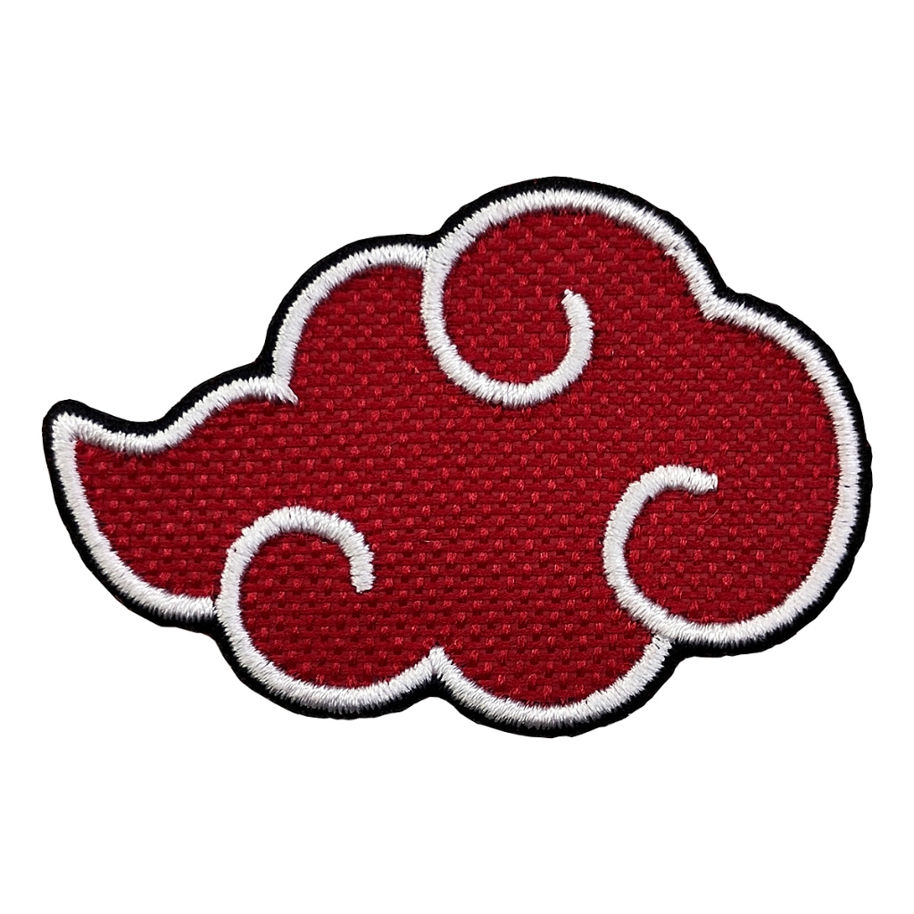Patch Bordado Akatsuki Naruto - Termocolante | Shopee Brasil