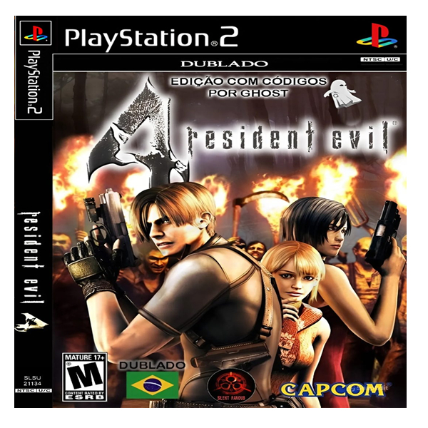 Resident Evil 4 - Codigos Ativados e Dublado - Ps2 | Shopee Brasil