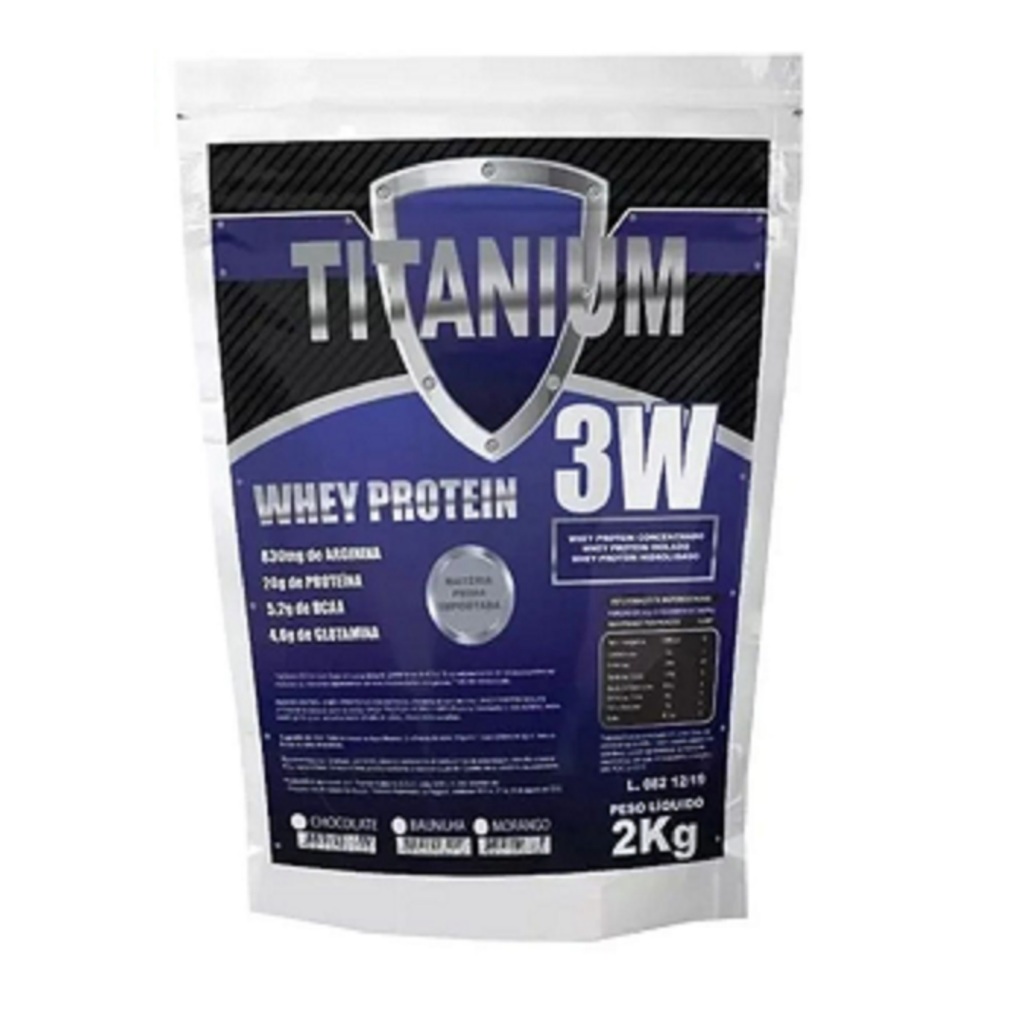Whey Protein 2kg (refil) Whey 100% Ultra Concentrado Importado ZERO ...