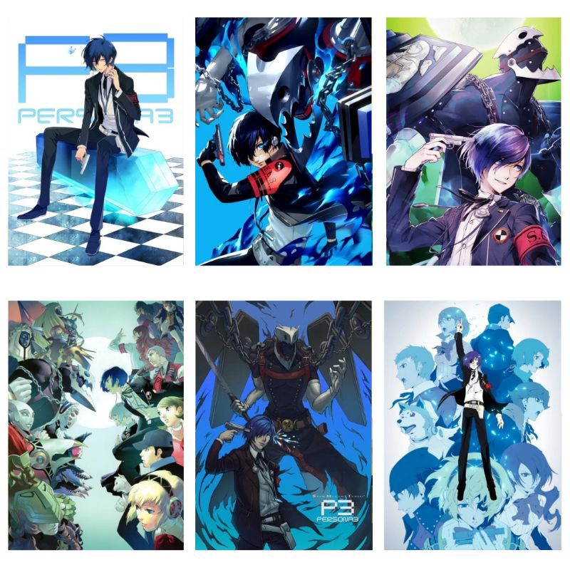 Persona 3 - Placa Decorativa em MDF 20x29cm | Shopee Brasil