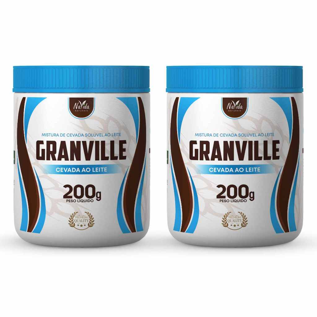 Cevada Solúvel ao Leite 200g Kit 2 Unidades | Shopee Brasil