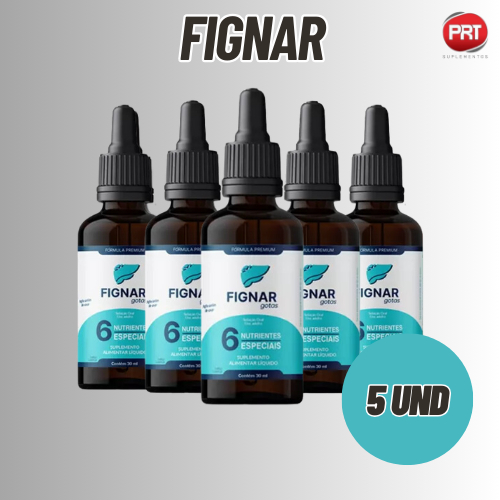 SUPER OFERTA 5 FIGNAR GOTAS 30ML SAUDE DO FIGADO ORIGINAL ENVIO ...