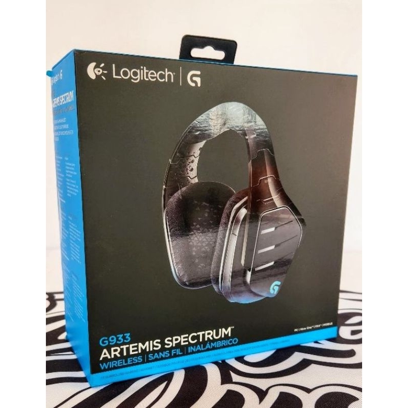 Fone de ouvido Headset sem fio G933 Logitech ARTEMIS SPECTRUM | Shopee ...