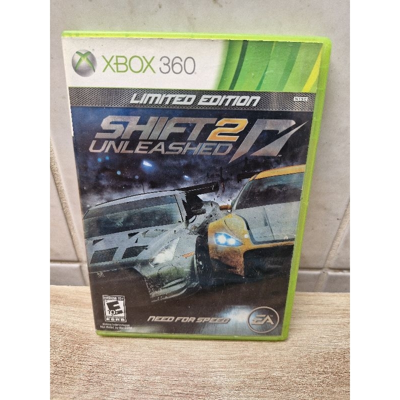 Need for speed shift 2 unleashed xbox 360 original em mídia física ...