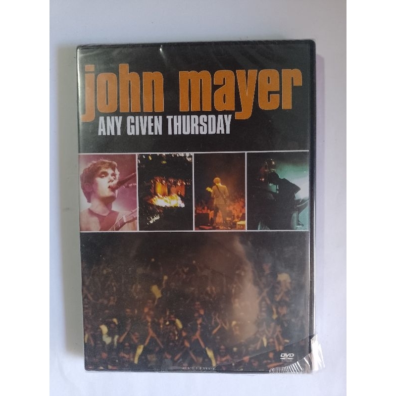 Dvd John Mayer Any Given Thursday Lacrado | Shopee Brasil