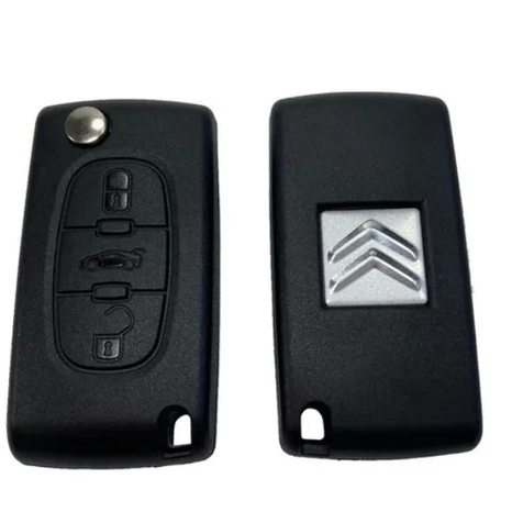 Capa Carcaça Chave Canivete Citroen C3 C4 Ds3 Pallas Air 3b | Shopee Brasil