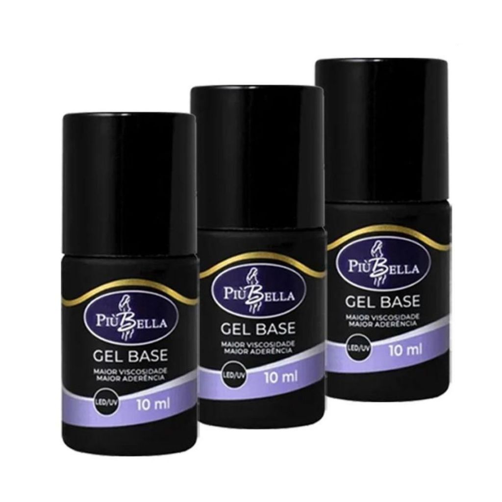 Gel Base Para Blindagem Piu Bella - Kit C/ 3 Unidades + Envio Rápido ...