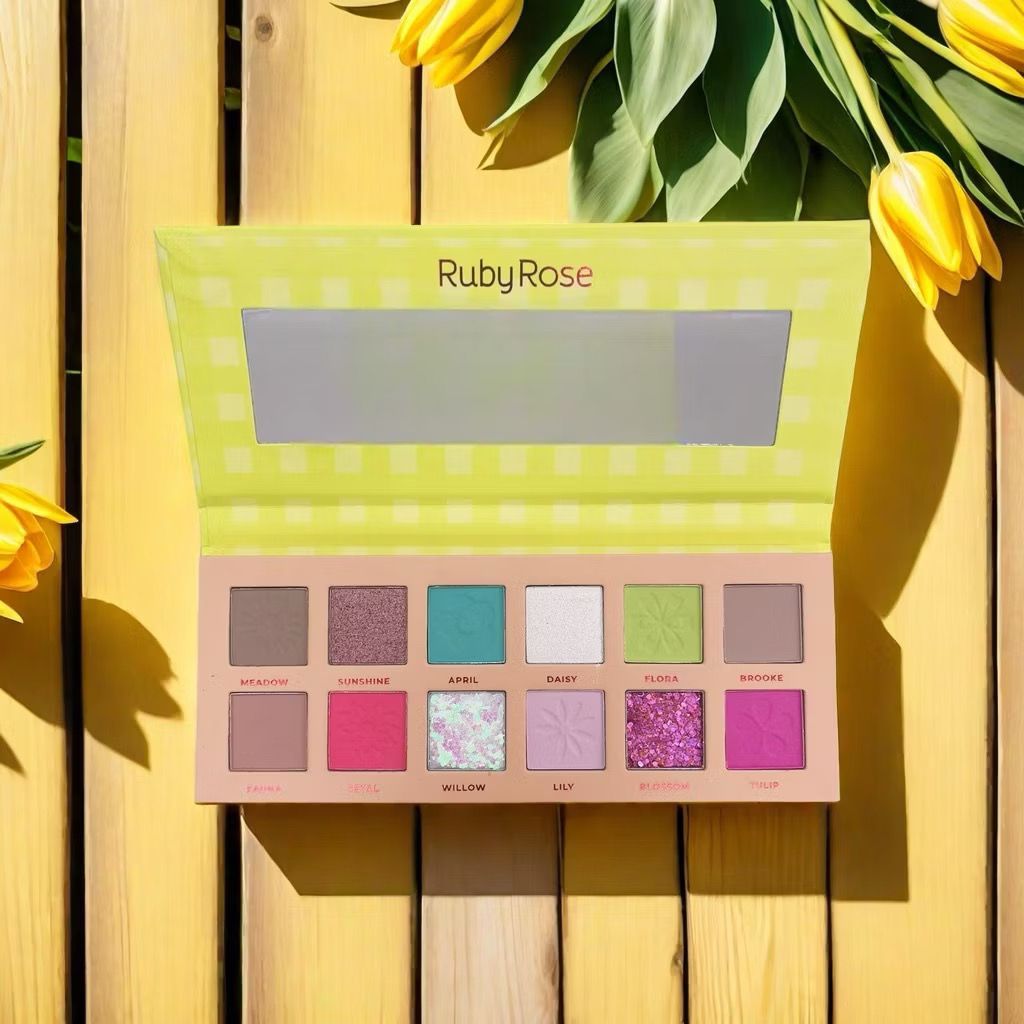 Paleta de Sombras Spring Breeze - Ruby Rose | Shopee Brasil