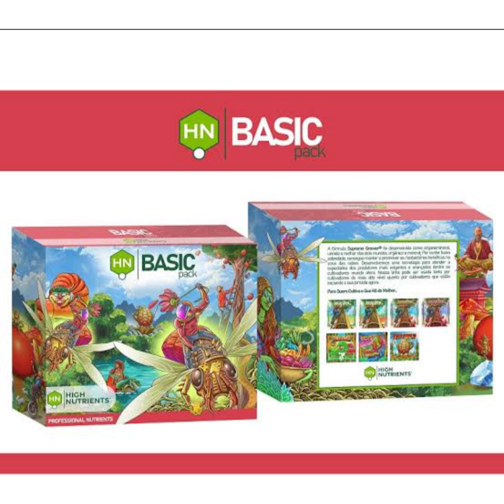 Kit High Nutrients Basic Pack 7x250ml | Shopee Brasil