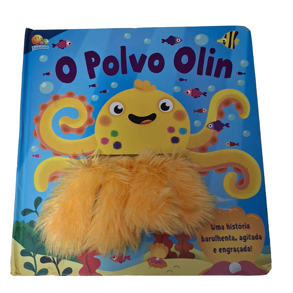 Livro infantil - dedoche: O Polvo Olin | Shopee Brasil
