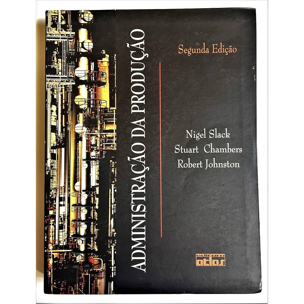 Livro: Administração da Produção - Nigel Slack e Outros | Shopee Brasil