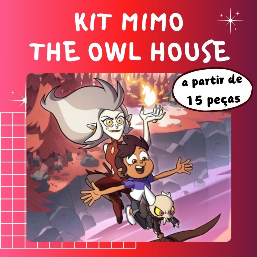 Kit mimo anime THE OWL HOUSE - a partir de 10 peças - THE OWL HOUSE ...