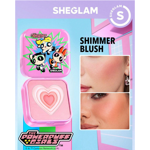 Blush Cintilante As Meninas Super Poderosas - SHEGLAM | Shopee Brasil